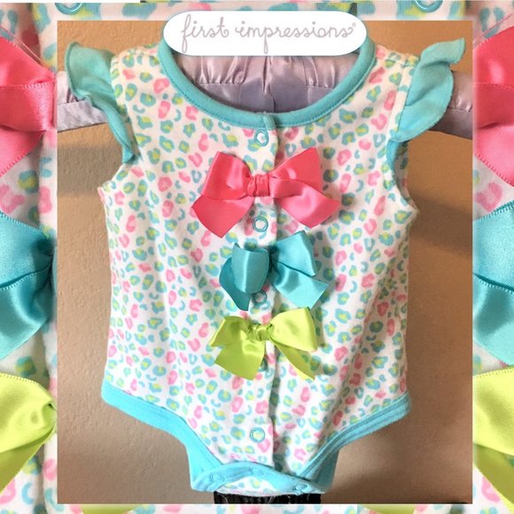 First Impressions | One Pieces | First Impressions 3bow Flutter Sleeve ...